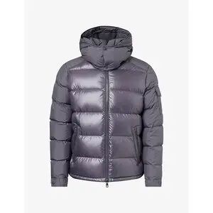 Moncler Maya Padded Nylon-down Jacket - Grey