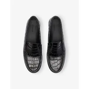 Whistles Manny Leather Loafers