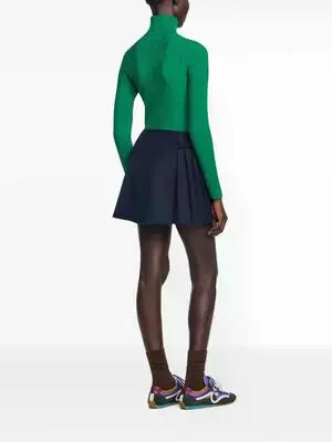 Sandro Pleated Mini Skorts