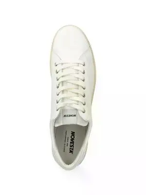 Novesta Lace-up Sneakers With Textured Rubber Sole
