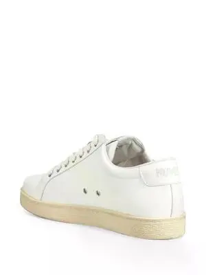 Novesta Lace-up Sneakers With Textured Rubber Sole