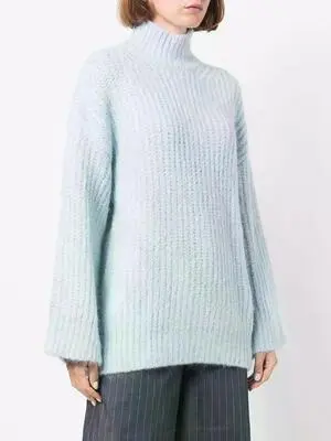 A.p.c. Alpaca-wool Blend Wide-sleeve Knitted Jumper