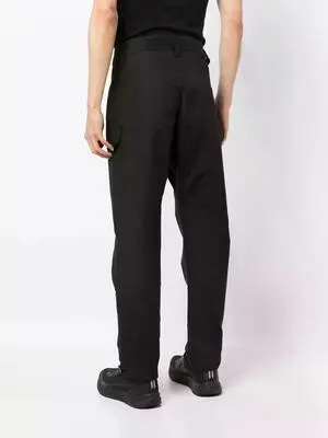 ISO.POETISM Flap-pockets Cotton-blend Parachute Pants
