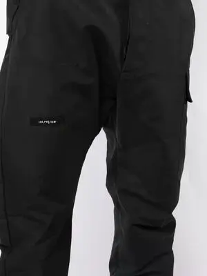 ISO.POETISM Flap-pockets Cotton-blend Parachute Pants