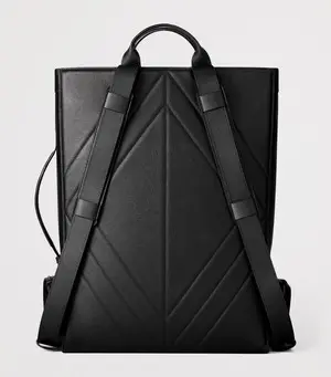 Cartier Leather Losange Backpack