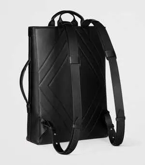 Cartier Leather Losange Backpack
