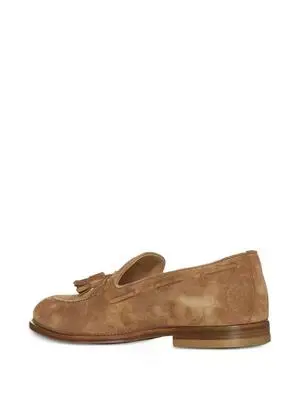 Brunello Cucinelli Suede Tassel Loafers