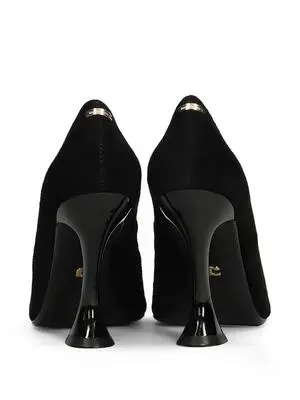Lola Cruz Eugenia 95 Suede Pumps