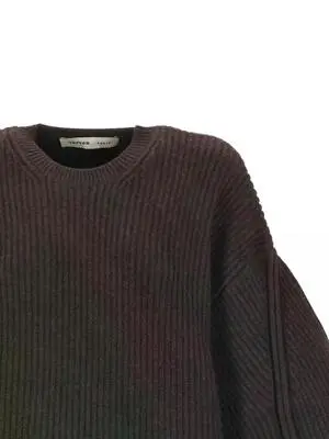 Carven Ribbed-knit Cashmere Sweater