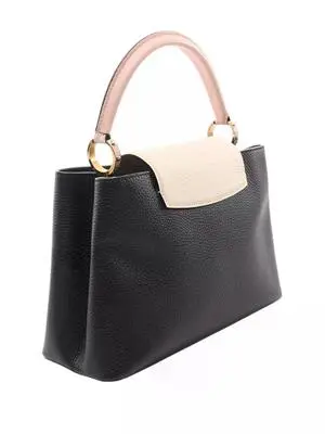 LOUIS VUITTON Taurillon Capucines Pm Satchel