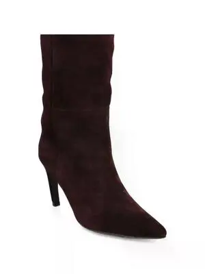 Lola Cruz Pointed-toe Knee-length Boots