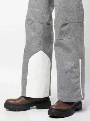Brunello Cucinelli Colour-block Wool Jumpsuit