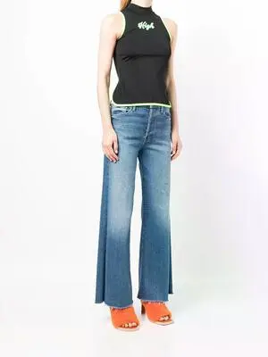 Natasha Zinko Slogan Print Open-back Vest