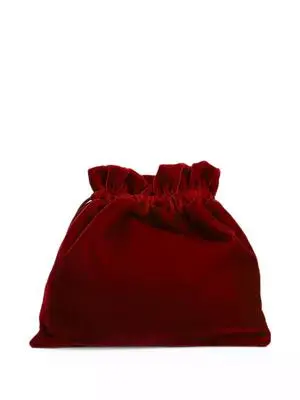 ALEVI MILANO Velvet Drawstring Pouch