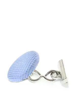 Corneliani Silk-lined Metal Cufflinks