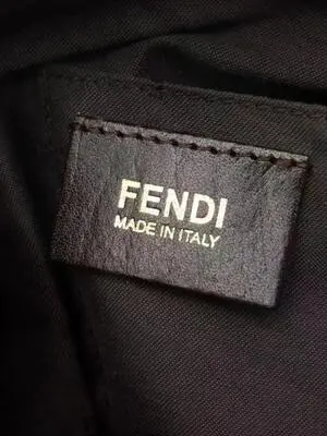 Fendi 2000-2010 Zucca Spalmati Crossbody Bag