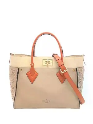 LOUIS VUITTON Monogram On My Side Mm Satchel