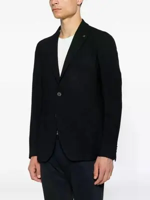 Tagliatore Pin-lapel Single-breasted Blazer