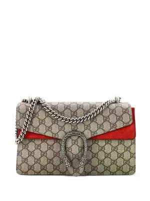 Gucci Dionysus Gg Coated Canvas Small Shoulder Bag - Red