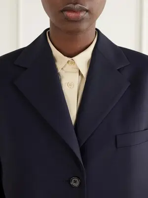 JIL SANDER Wool And Mohair-blend Blazer