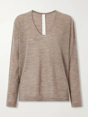 LAUREN MANOOGIAN Merino And Alpaca Wool-blend Sweater