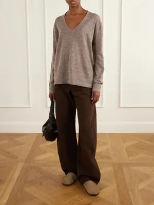 LAUREN MANOOGIAN Merino And Alpaca Wool-blend Sweater