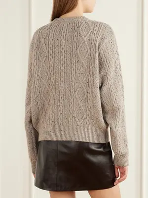 Magda Butrym Cable Knit Cardigan