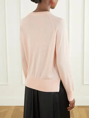 Simone Rocha Embellished Wool And Silk-blend Cardigan