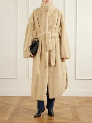 THE FRANKIE SHOP Ravello Plush Coat