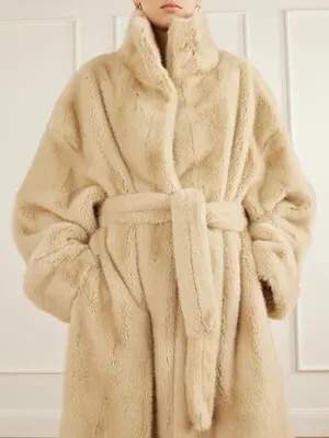THE FRANKIE SHOP Ravello Plush Coat