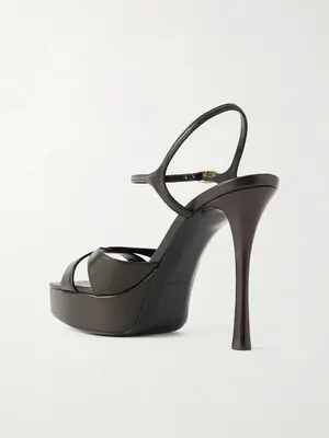 Saint Laurent Debbie Platform Sandals