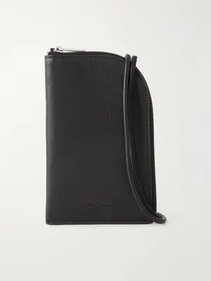 Rick Owens Leather Crossbody Wallet