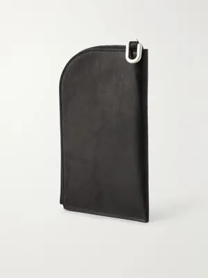 Rick Owens Leather Crossbody Wallet