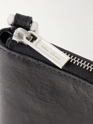 Rick Owens Leather Crossbody Wallet