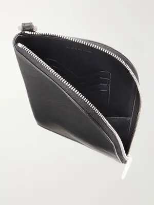 Rick Owens Leather Crossbody Wallet