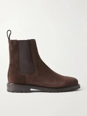 Legres 25 Suede Chelsea Ankle Boots - Brown