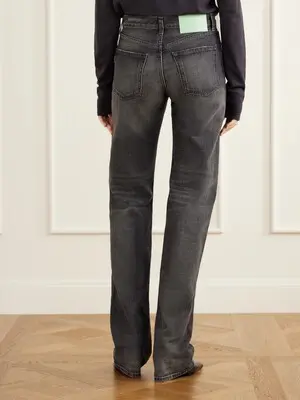 HAIKURE Star Hedwig High-rise Straight-leg Jeans