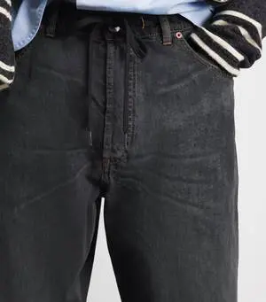 MAISON MARGIELA Denim Drawstring Shorts