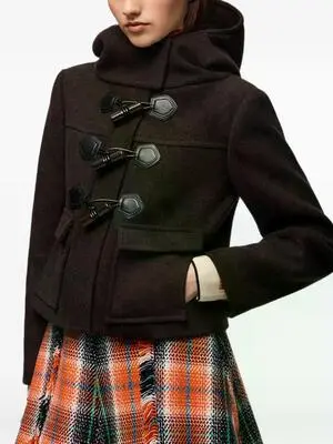 GANNI Wool Duffle Coat