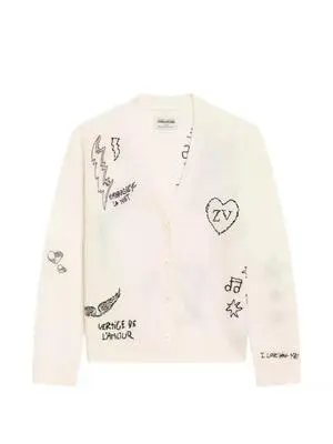 ZADIG&VOLTAIRE Zadig&Voltaire "Mirkaz" 100% Cashmere Cardigan