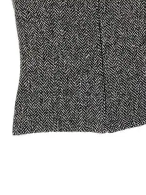 Dolce & Gabbana 2000s Herringbone Sleeveless Top