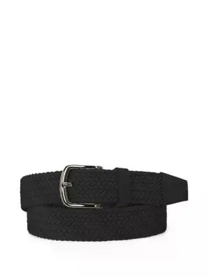 BOSS Woven Buckle-fastening Belt - Black