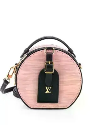 LOUIS VUITTON Epi Leather Mini Boite Chapeau Crossbody Bag - Pink