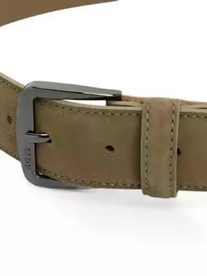 BOSS Suede Buckle-fastening Belt