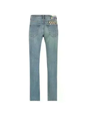 Jacob Cohen Faded Slim-fit Jeans - Blue