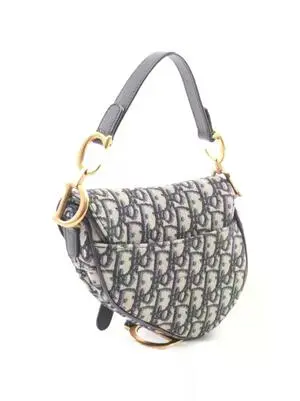 Dior Mini Oblique Saddle Shoulder Bag