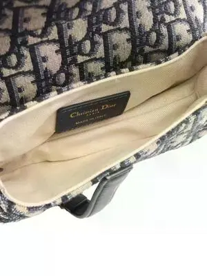 Dior Mini Oblique Saddle Shoulder Bag