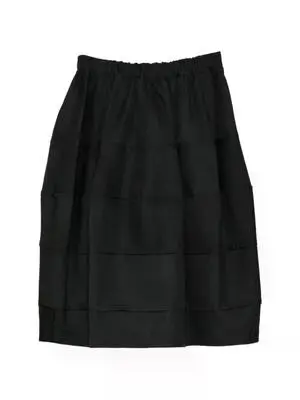 Comme Des Garçons Layered Raw-edge Skirt