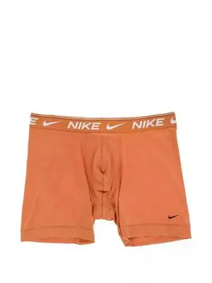Nike Dri-fit Logo-waistband Boxers - Orange