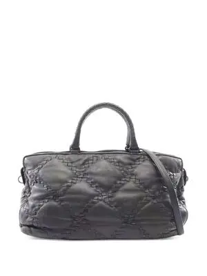 Bottega Veneta Intrecciato Leather Two-way Handbag